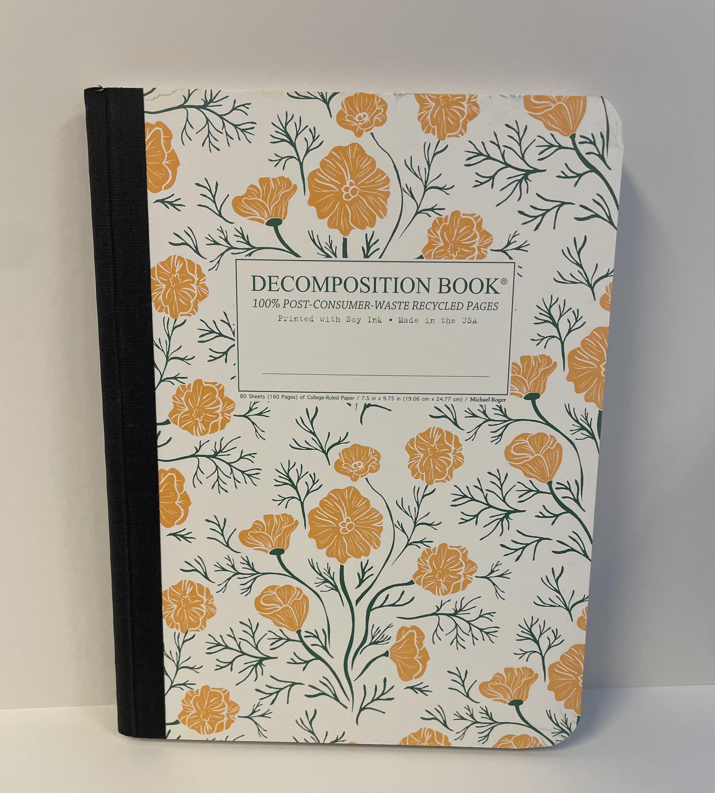 Decomp Book California Poppies | UMF University Store